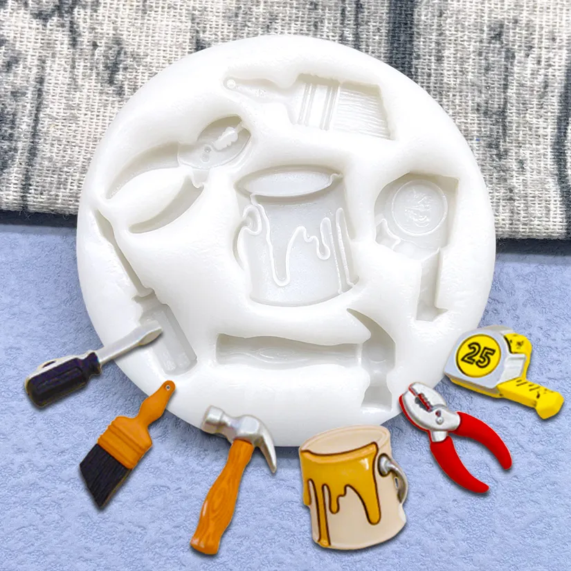 Fondant Icing Tools: Multi-Purpose Cake Decorating Set - Includes ...