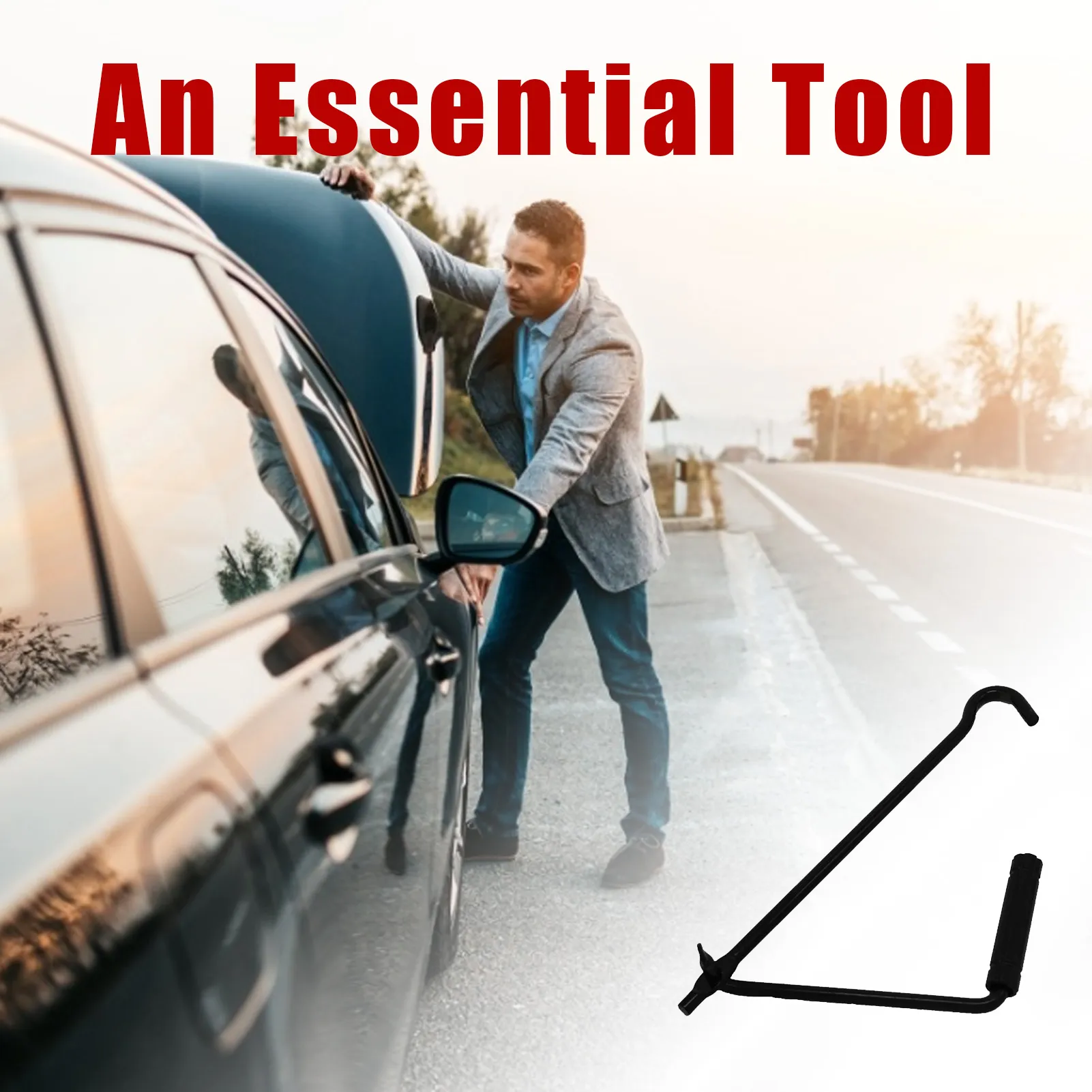 Foldable Car Hand Jack Rocker 10x21cm - Folding Handle Scissor Jack ...