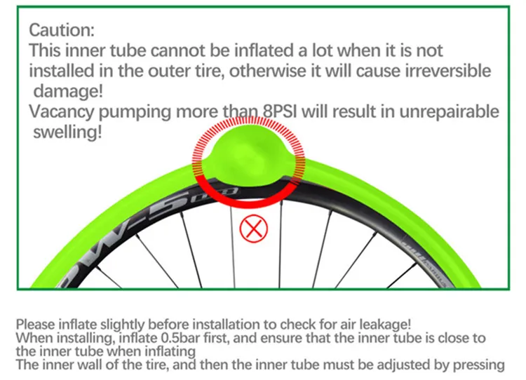Ultralight Bicycle Inner Tube - Premium Road Bike TPU Tire, 700C - Shop ...