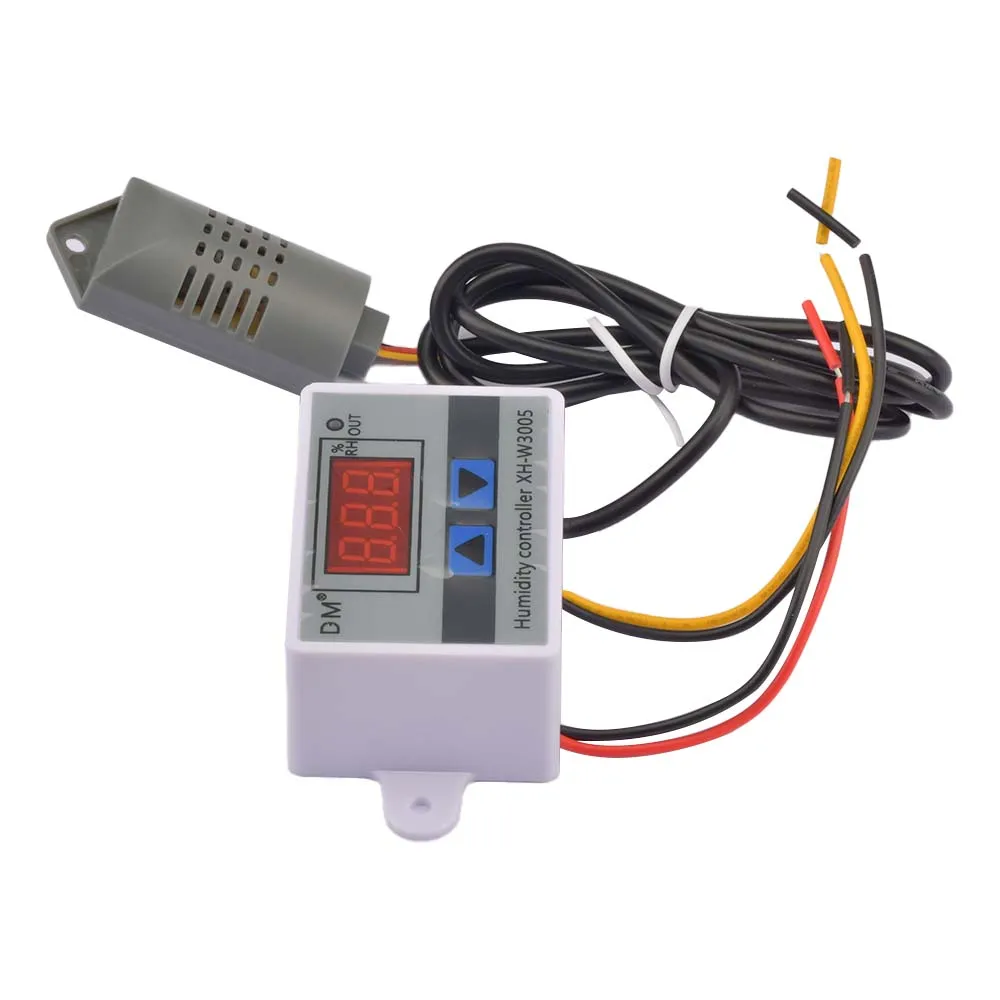 Digital Humidity Controller XH-W3005 12V 24V 220V Humidistat Hygrometer ...