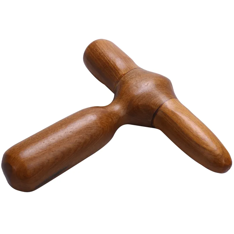 Acupuncture Acupoint Stick Cross Hammer Wood Hand Foot Leg Massager ...