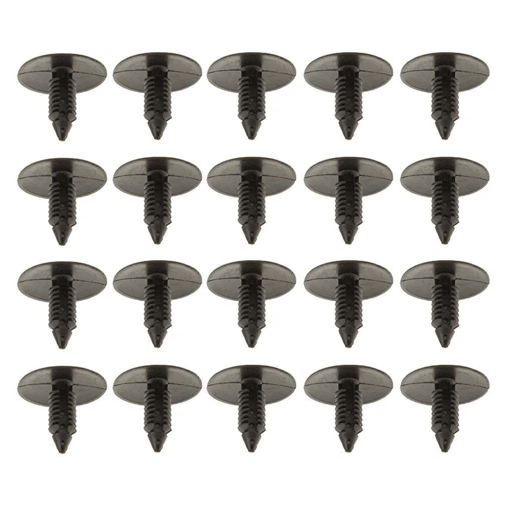 20 Pack Black Auto Fastener Rivet Push Clip for Jeep Grand Cherokee ...