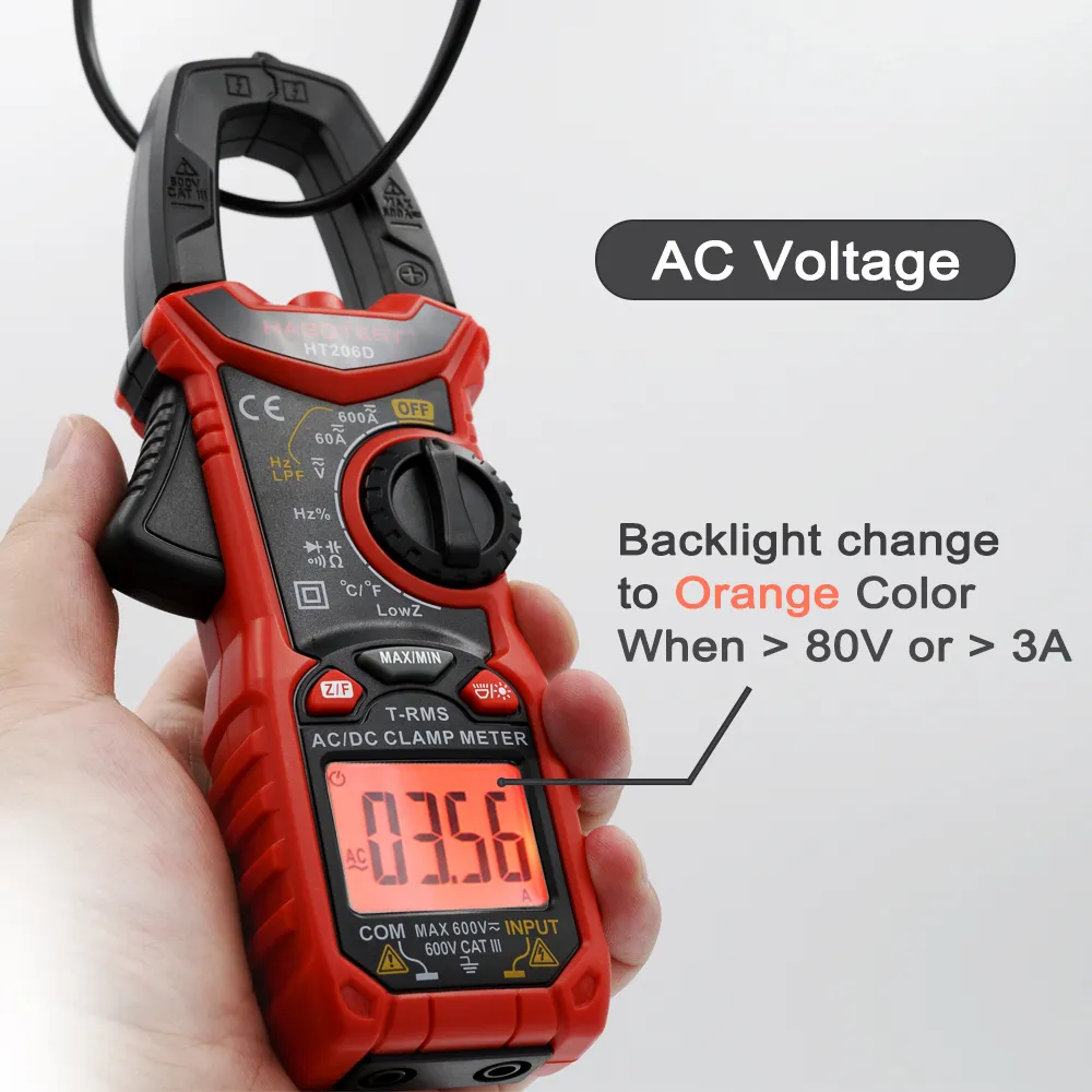 DHgate.com:HT206D AC/DC Digital Clamp Meter for Measuring Voltage ...
