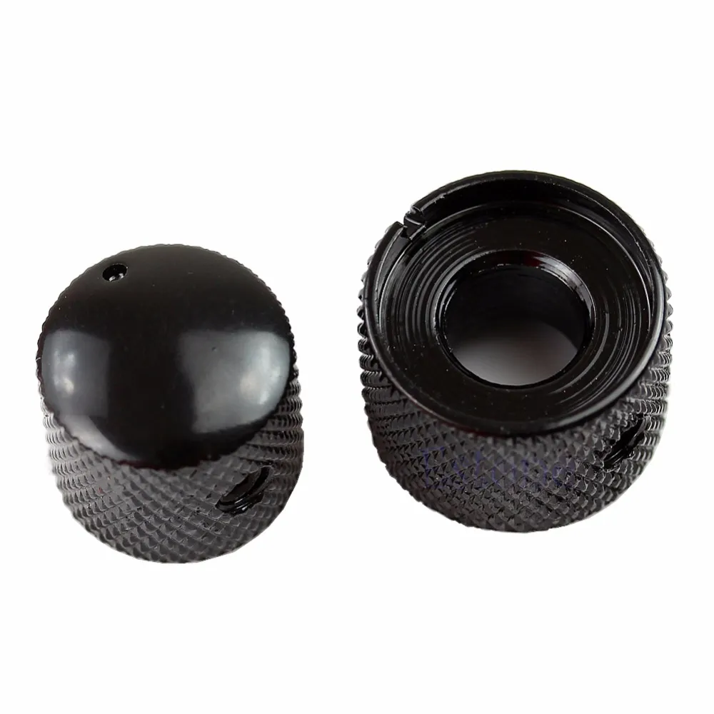 Mesh Dome Cap Dual Knob Metal Potentiometer Cap For Guitar Bass Volume ...