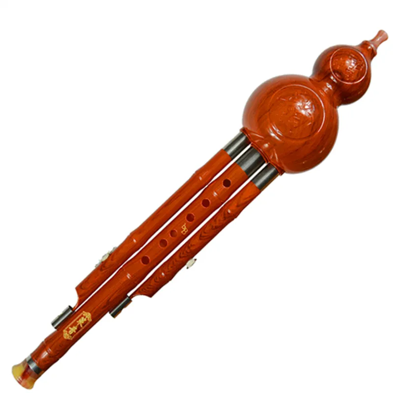 DHgate.com:Three-Tone Bakelite Hulusi Flute C/bB Key Gourd Calabash ...