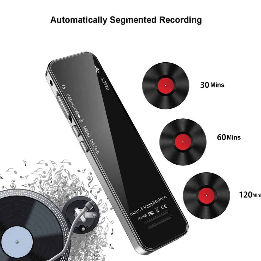 DHgate.com:V93 Voice Recorder with Touchscreen: Compact MP3 Player and ...
