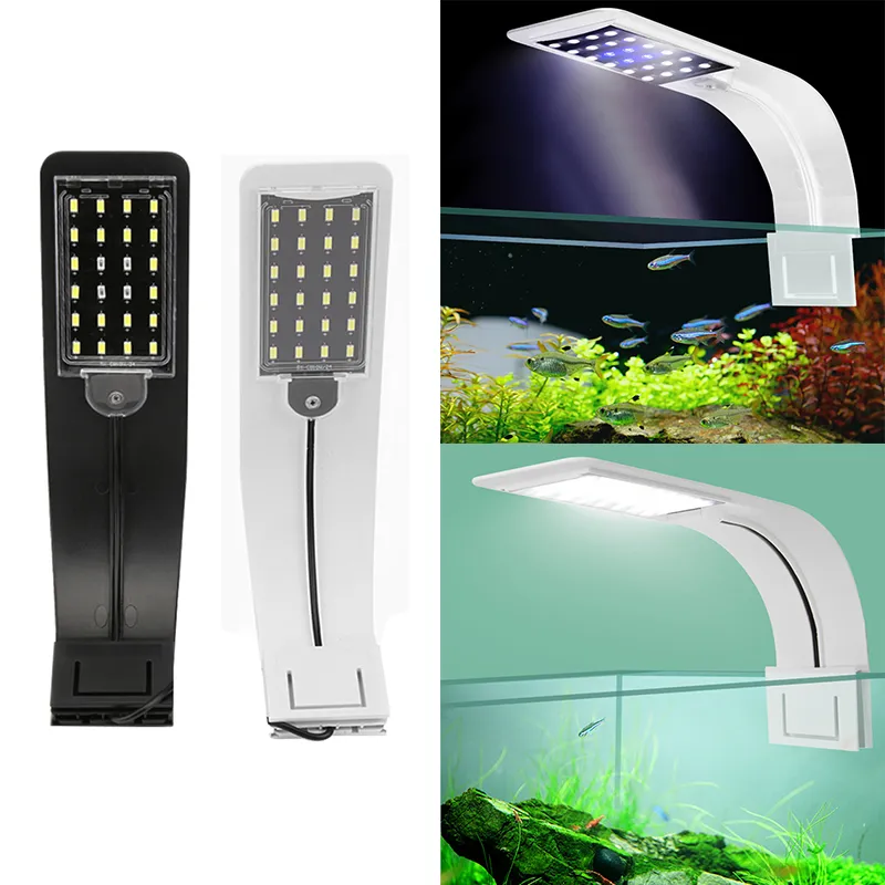 2024Waterproof LED Aquarium Light, 10W Clip-On Lighting for Aquatic ...