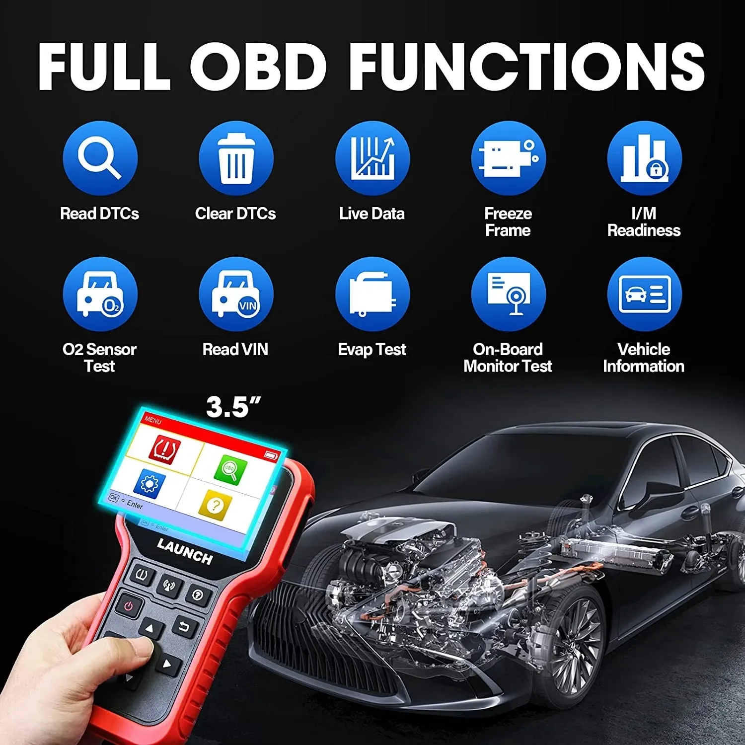 DHgate.com:LAUNCH CRT5011E TPMS Sensors Tire Pressure Monitoring ...