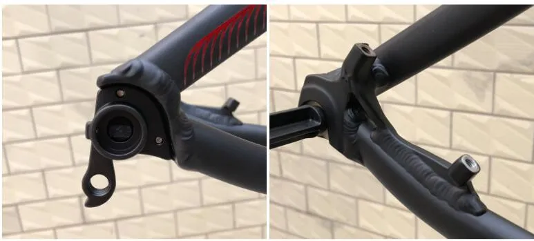 MOSSO 27.5 Mountain Bike Frame: Aluminum Alloy MTB Frame With Barrel ...