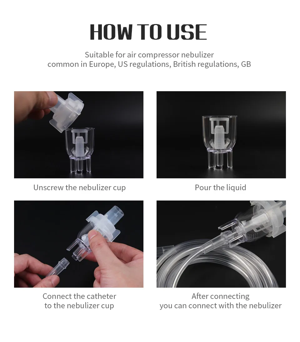 DHgate.com:Adult Nebulizer Compressor: 6ml Health Inhaler Cup Parts ...