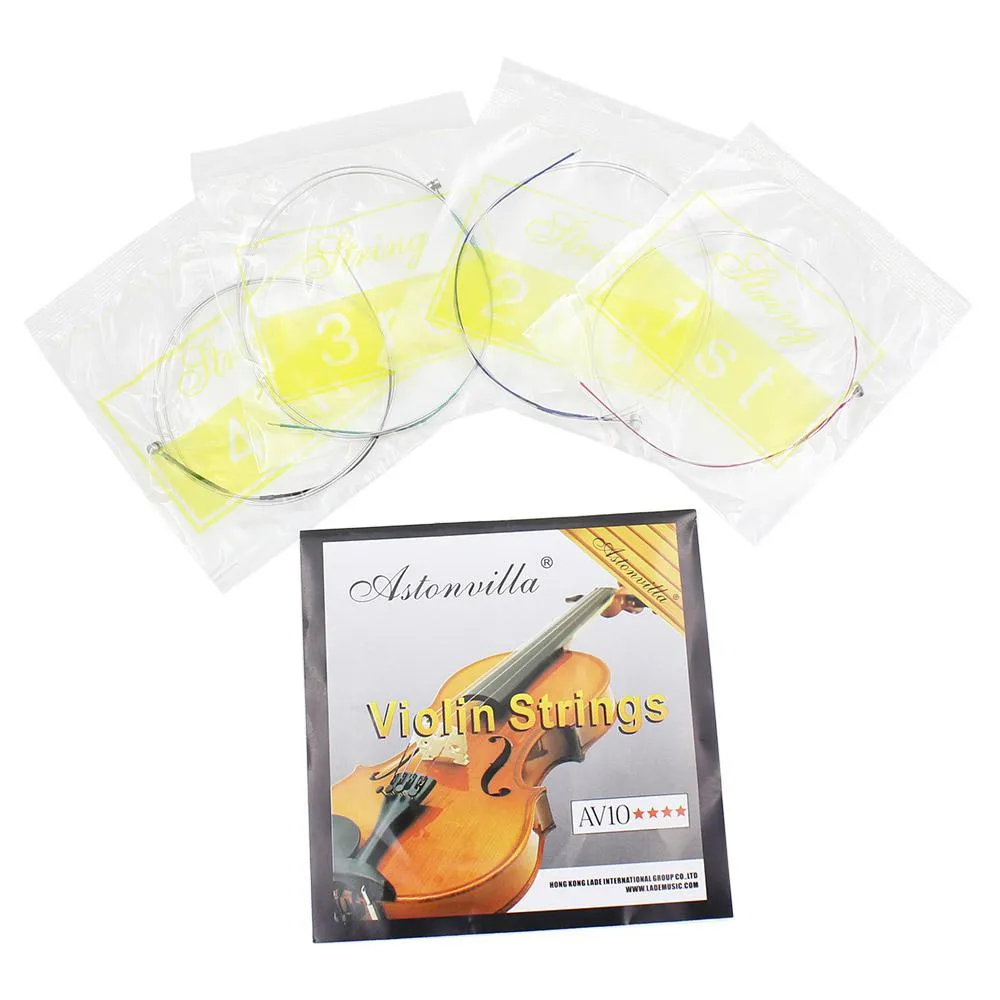 DHgate.com:Steel Nickel Violin Strings for Exquisite Tone | 4Pcs E-A-D ...