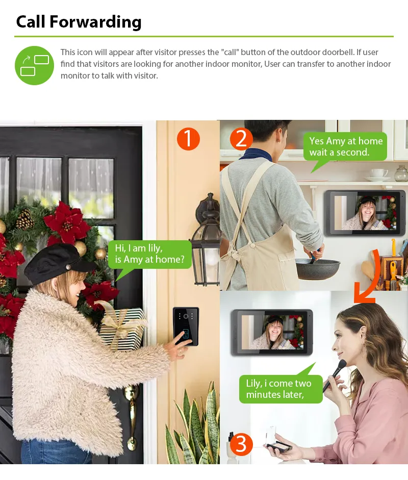 DHgate.com:Tuya 200MP AHD Video Doorbell Kit: PoE, Wi-Fi, RFID, IR Cut ...