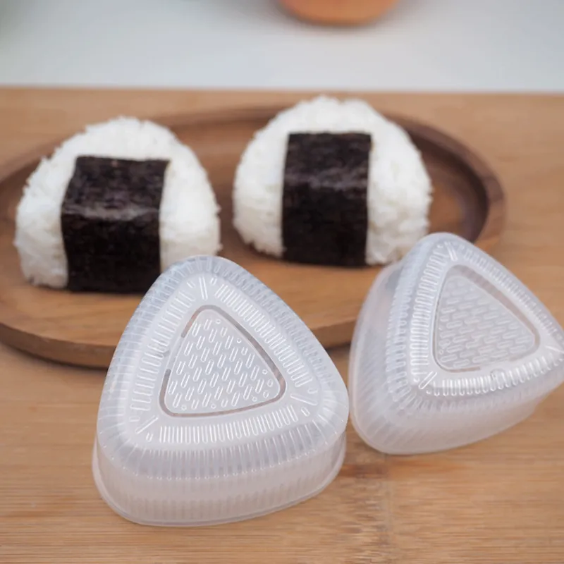 Onigiri Mold Set - Easy Sushi Maker Kit: 2/DIY Triangular Rice Ball ...
