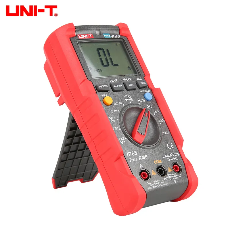UNI-T Digital Multimeter UT191T UT191E True RMS Auto Range DMM 20A ...