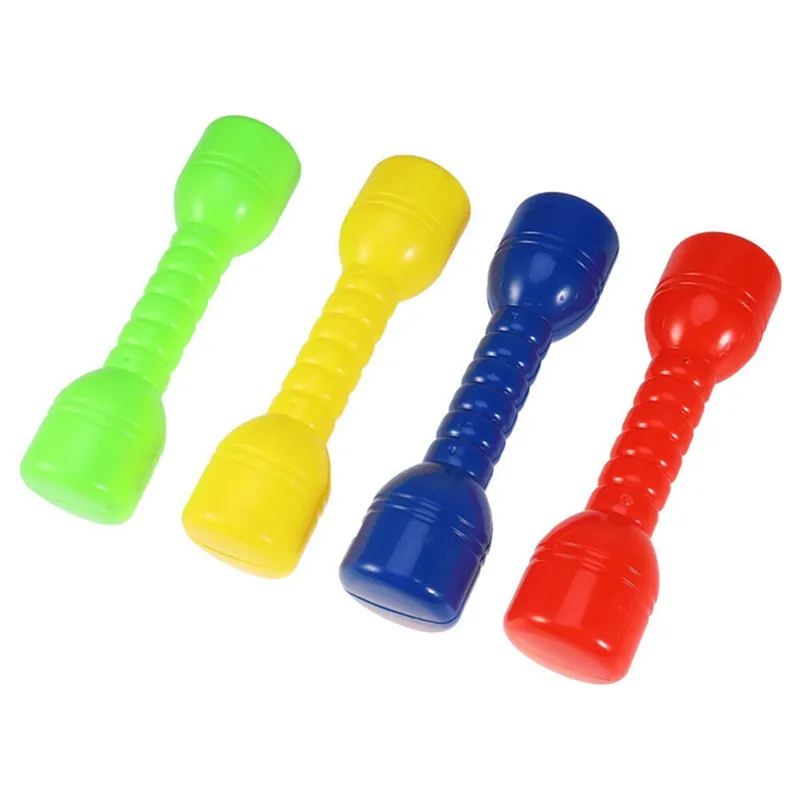 Plastic Kids Dumbbells | Children's Home Gym Exercise Toy Set from ...