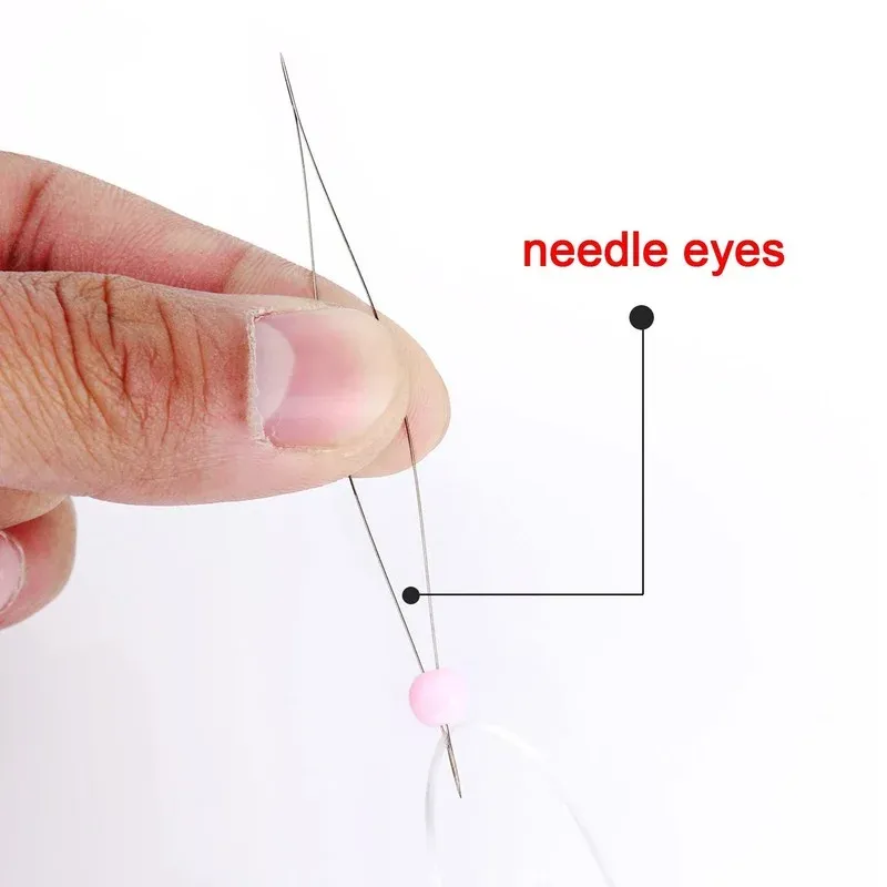 5-Curved Beading Needles for DIY Bracelet & Necklace Jewelry Making ...