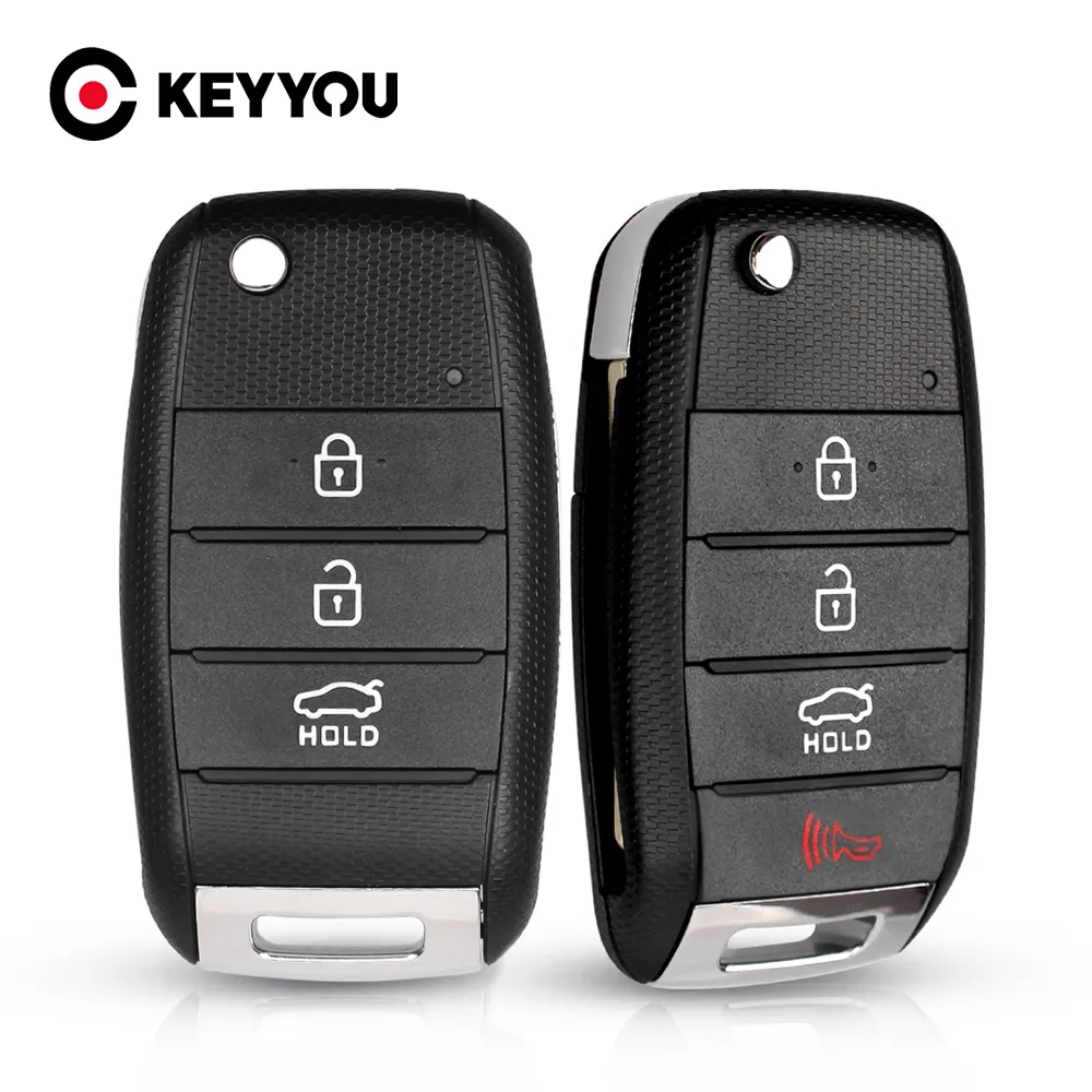 KEYYOU 3/4 Buttons Car 2025 Key For KIA K2 K3 K5 Rio... From Ddmyfriend ...