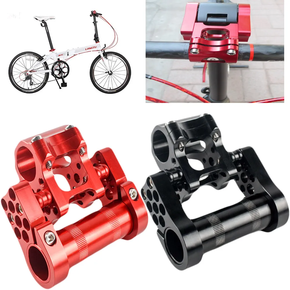 Adjustable Bicycle Handlebar Stem Riser: Ultra-Light CNC Bike Stem ...