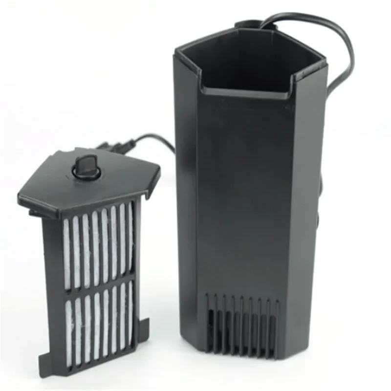 Low Water Level Turtle Tank Filter - Silent Internal Aquarium Filter ...