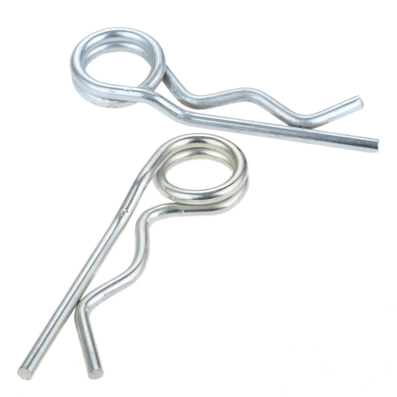 R Clips Spring Steel Retaining Pins: Assorted Double Ring Cotter Pins ...