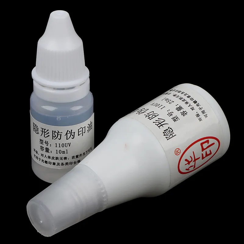 Photosensitive Flash Stamp UV Ink Invisible Fluorescent Anti ...