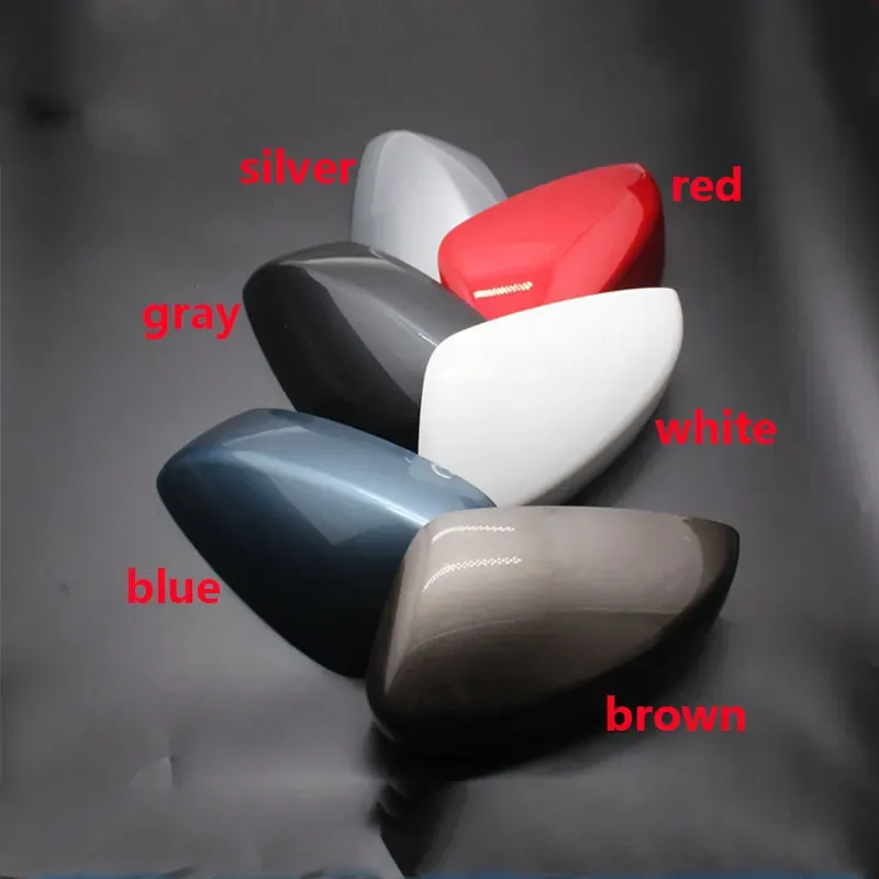 Left Right Car Outside Mirror Cover Wing Door Side Housing Shell Cap ...