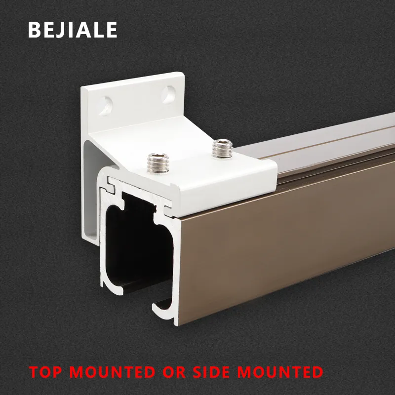 Sliding Door Track Rail Solid Wood Folding Door Slideway With Slow ...