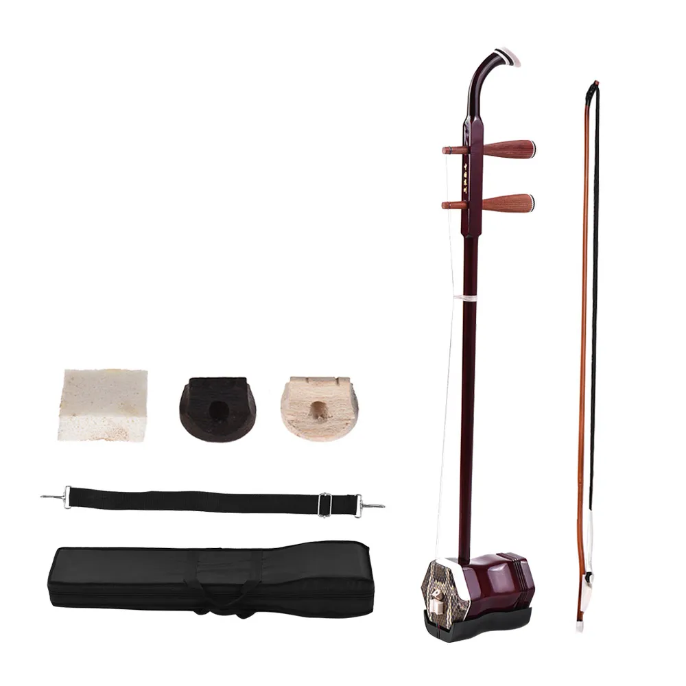 Solidwood Erhu 2 String Chinese Fiddle, Dark Coffee... From Ddmywonder ...