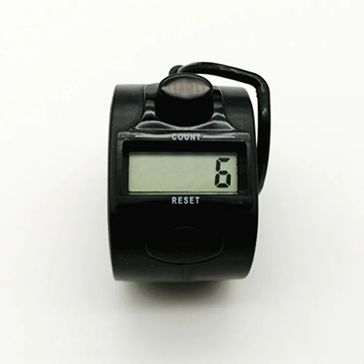 Plastic Hand Tally Counter Clicker - 5 Digit LCD Screen Manual Counting ...