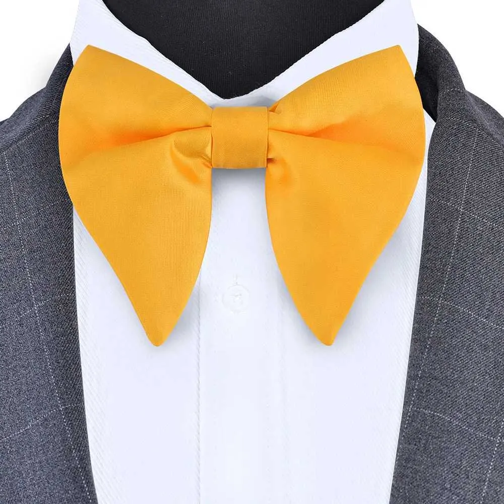 Men's Solid Color Bow Ties - Red, Black, Yellow - Wedding Party ...