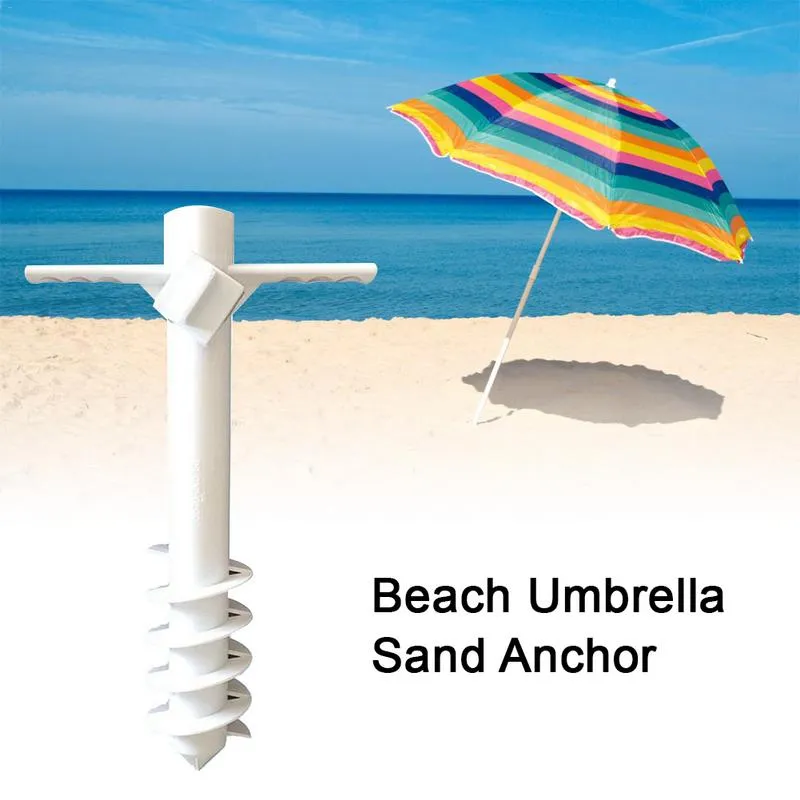 Beach Umbrella Sand Anchor | Heavy Duty Ground Anchor Stand | Wind ...