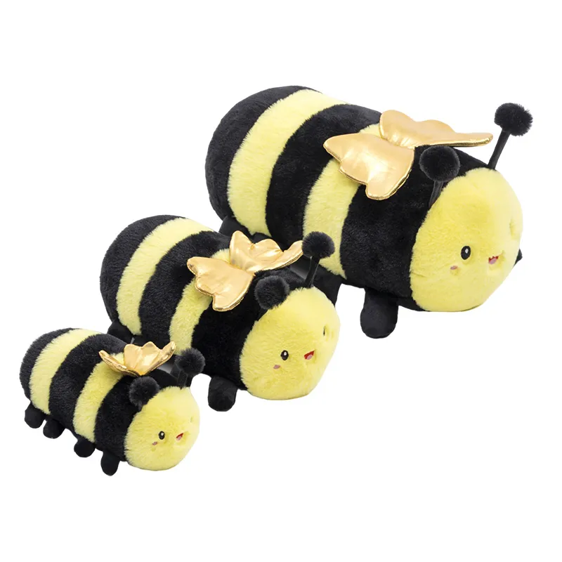 DHgate.com:ZU Cute Flower Face Honey Bee Plush Toy, Lovely Shark & Bee ...