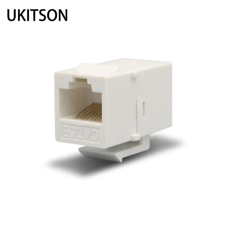 Keystone CAT5E RJ45 Female to Female Network Coupler Slot Socket ...