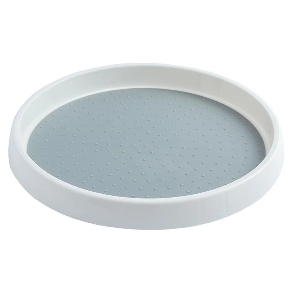 Round Spice Rack 360-Degree Rotating Tray Turntable for Kitchen Jar ...