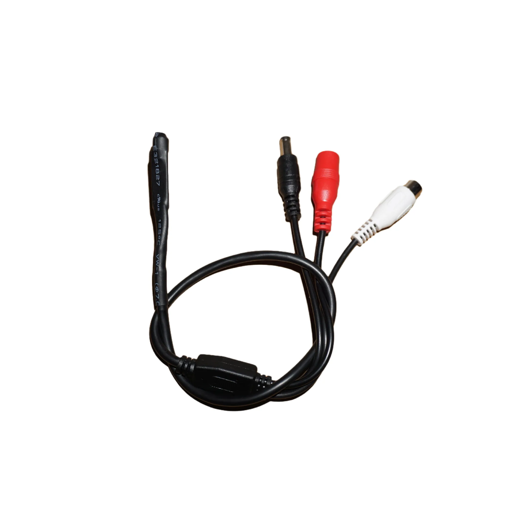 Hidden Mini Microphone For CCTV Security Camera RCA & Power Input ...