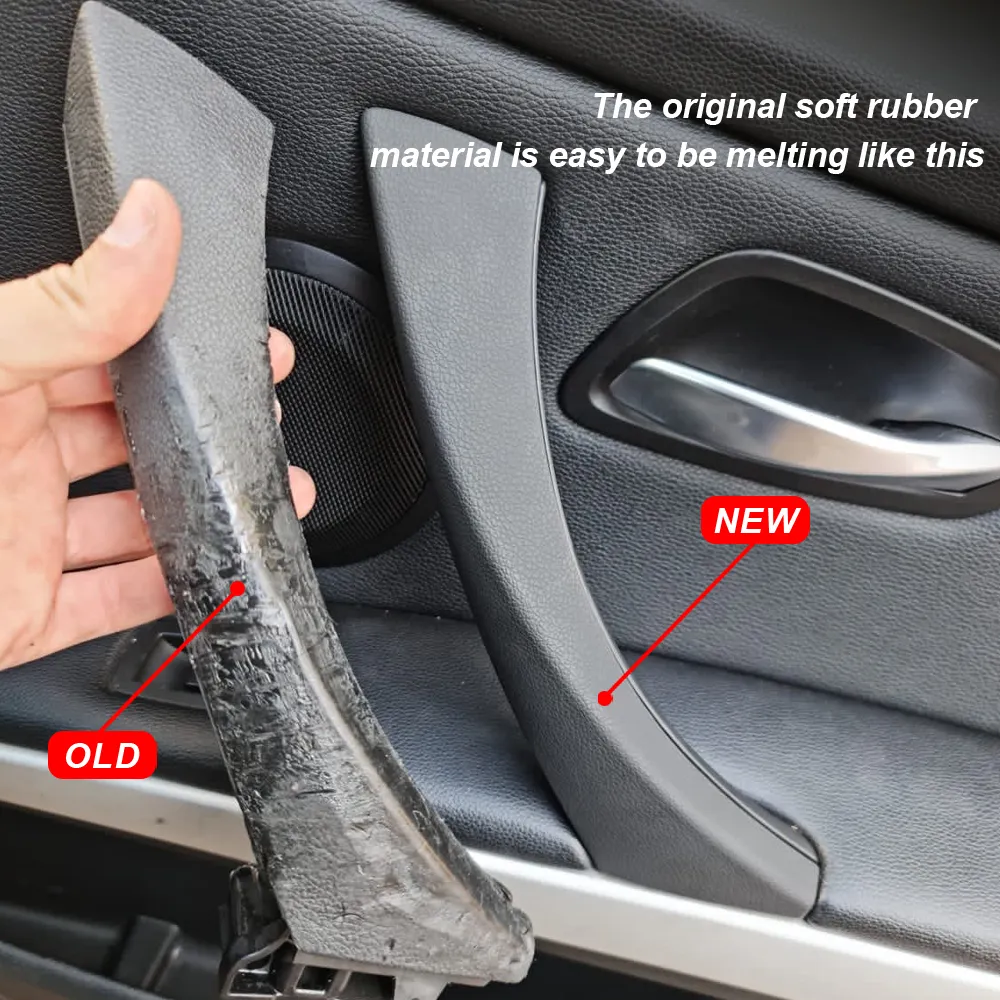 Upgraded Interior Door Pull Handle with Cover Trim Replacement for BMW ...