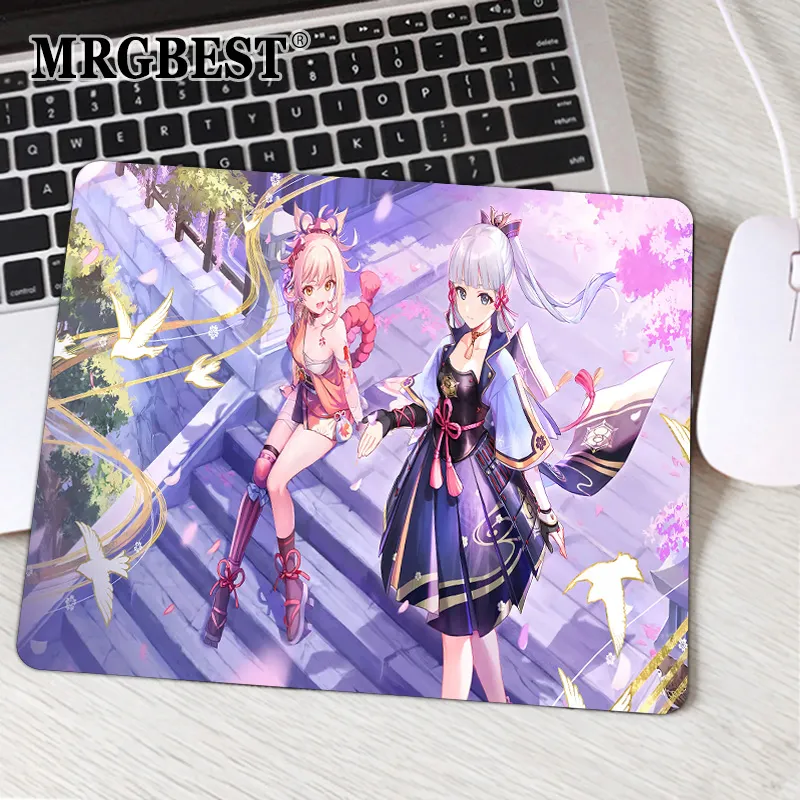 Anime Gaming Mouse Pad Yoimiya Genshin Impact Cute Silicone Mouse Mat ...