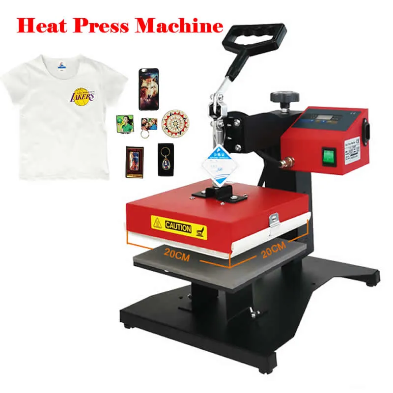 Hot Heat Pressing Machine, Small Heat Transfer Printer with Shaking ...