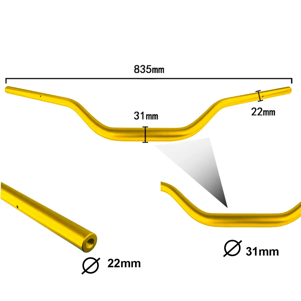BMW R1200GS R1250GS Adventure Anti-rust Aluminum 32mm Handlebars from ...