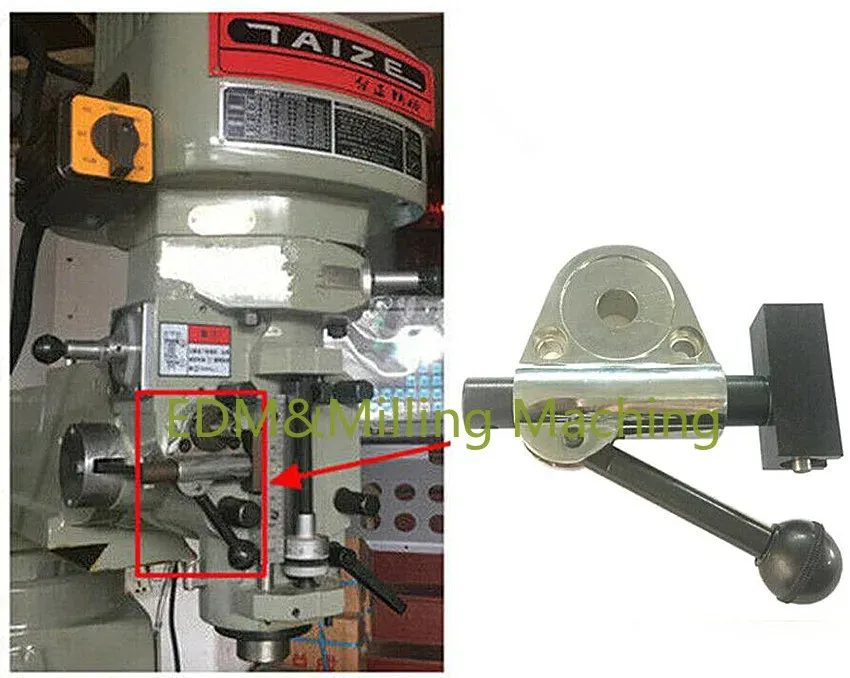 B102-121 Durable CNC Vertical Milling Machine Automatic Feed Bracket ...