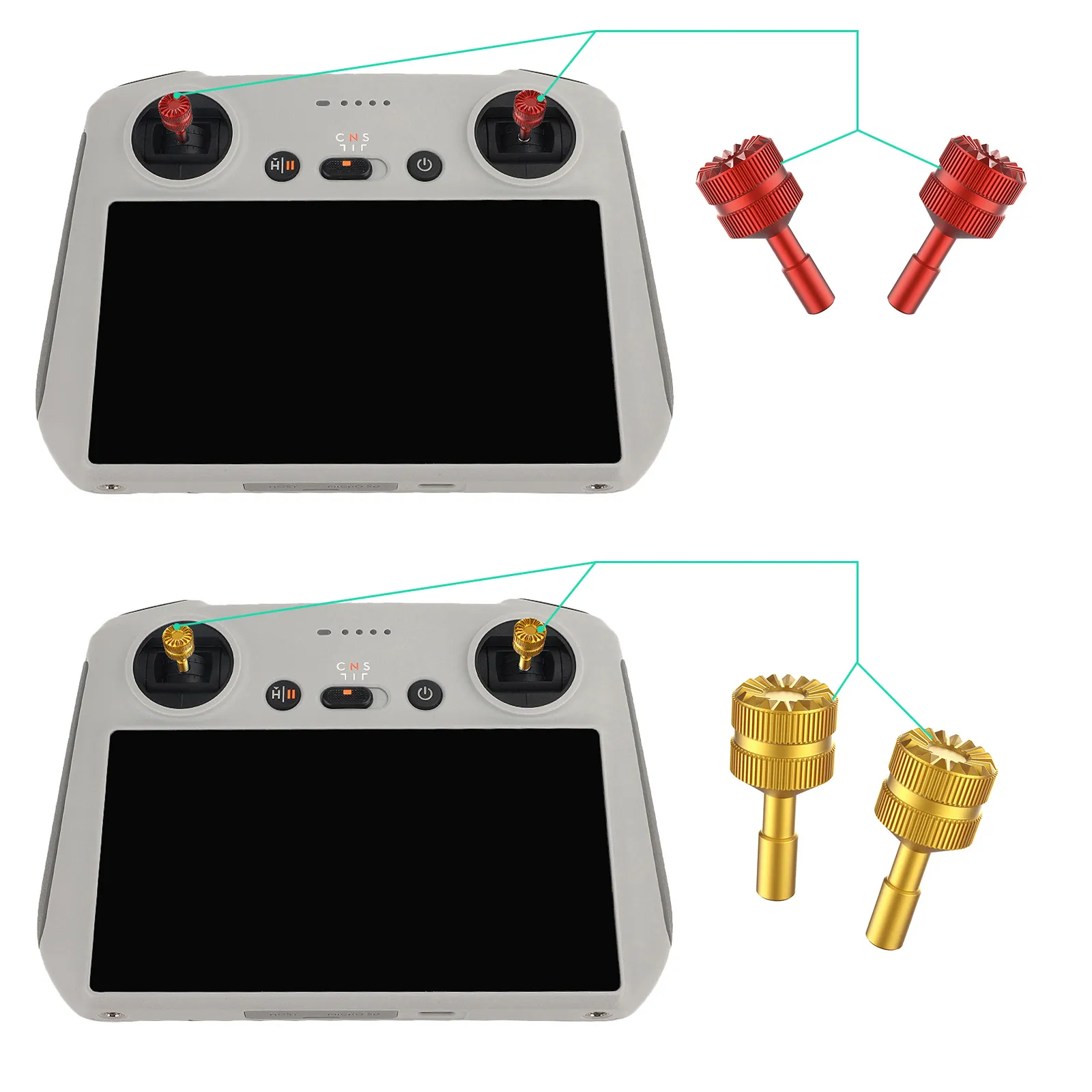 Enhanced Grip DJI Mini 3 Pro RC-N1/DJI RC Thumb Rocker Replace ...