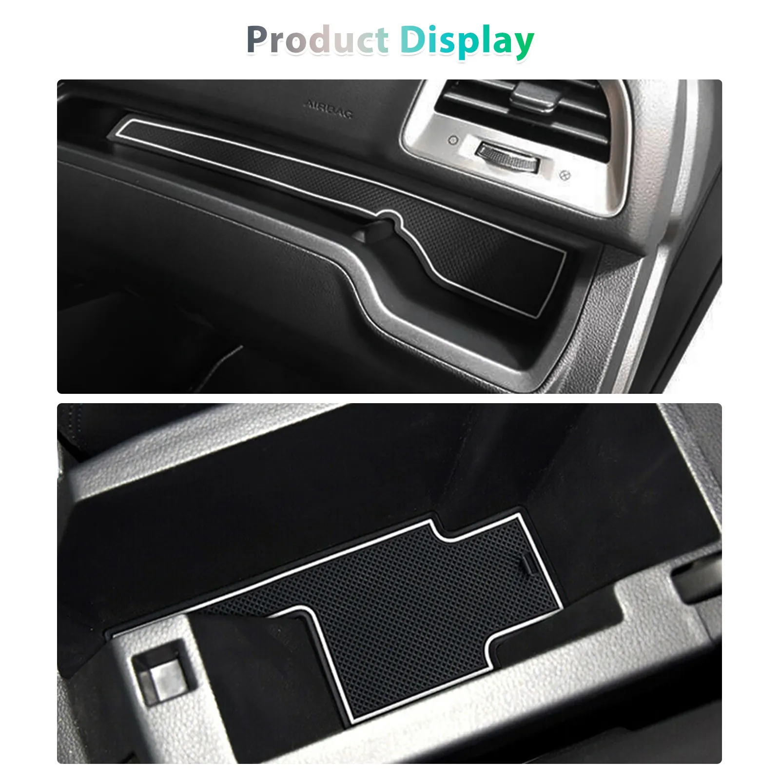 LFOTPP Car Door Groove Mat for Tivoli 2015-2022 Anti-slip Gate Slot ...