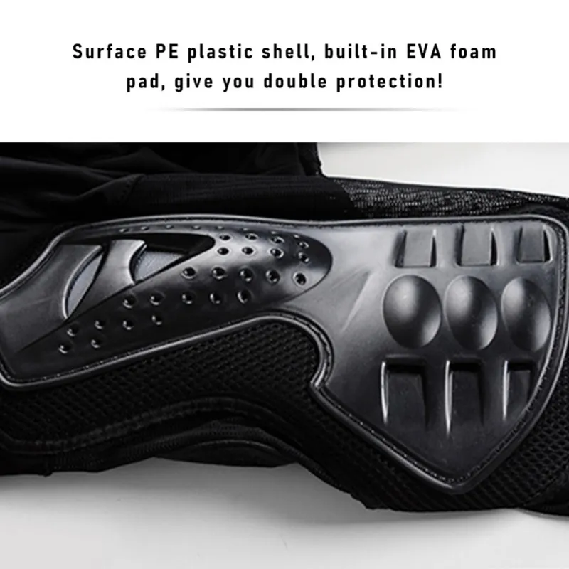 Pro Men's Motocross Racing Shorts with Hip & Leg Armor for Outdoor ...