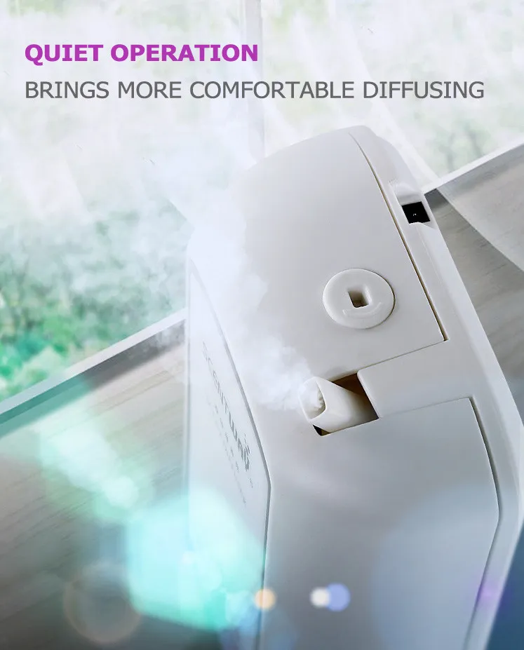 Automatic Perfume Diffuser: 200ml Bluetooth/WiFi Fragrance Dispenser ...