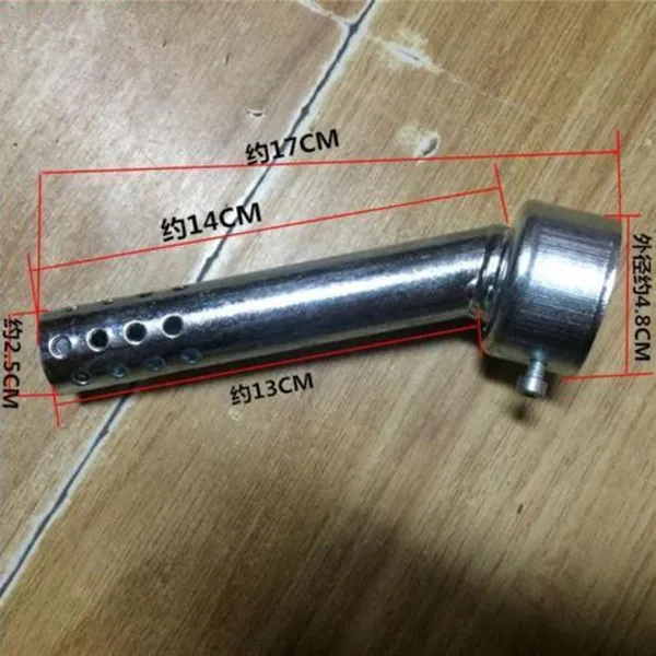 Universal Motorcycle Exhaust Muffler Silencer - Adjustable Baffle DB ...