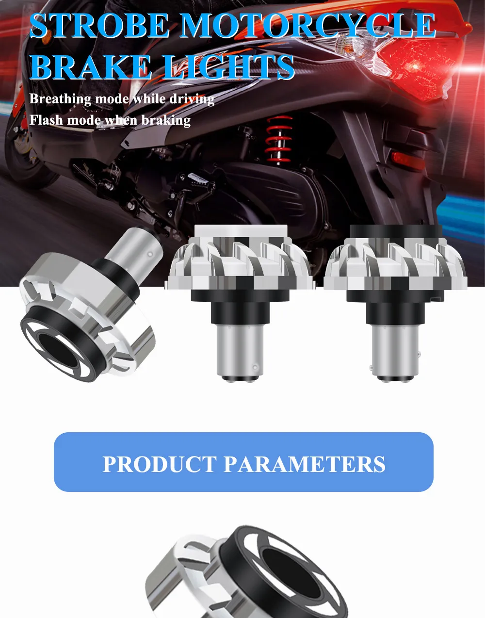 DHgate.com:1PC Waterproof Motorcycle LED Devils Eye Headlight Tail ...