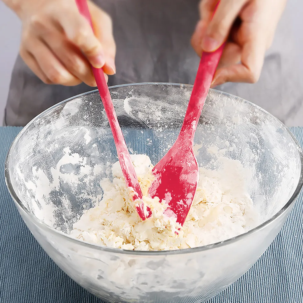 Silicone Baking Spatula Heat-Resistant Non-stick Cooking Kitchen ...