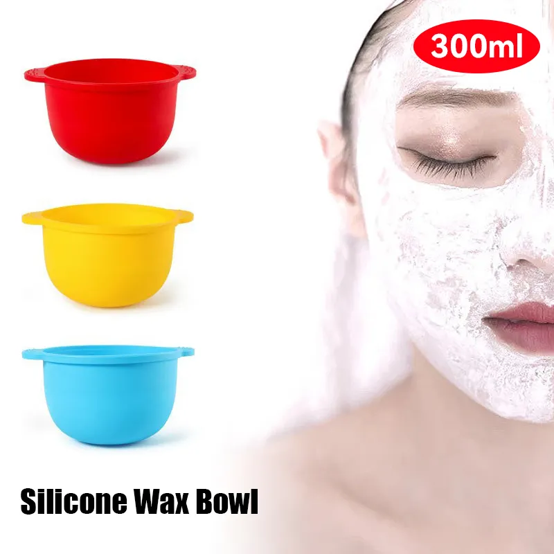 DHgate.com:300ml Heat-Resistant Silicone Wax Melting Bowl for Hair ...