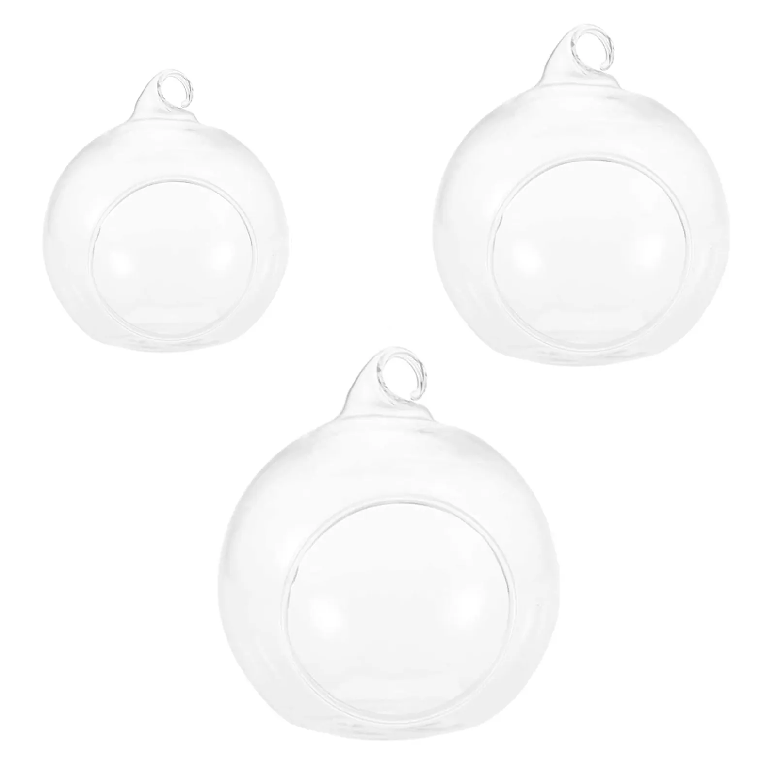 Globe Shaped Glass Onion Reddit Terrarium Vase With Hanging Candlestick ...