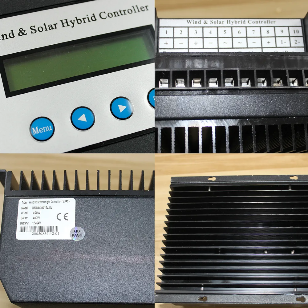 Wind Solar & Wind Hybrid System MPPT Charge Controller 5000W 12V 24V ...
